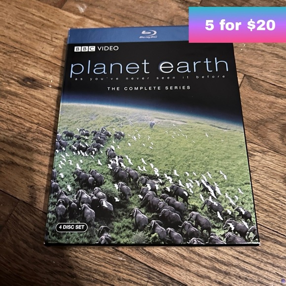 bbc | Media | Planet Earth The Full Disc Series Bluray Set | Poshmark